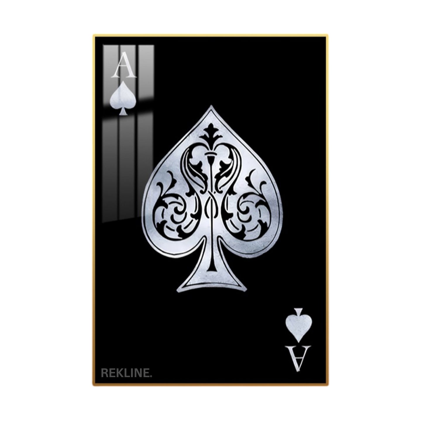Ace of Spades Wall Art with LED | Rated 5★ | REKLINE